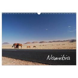 Namibia (Wandkalender 2024 DIN A3 quer), Calvendo Monatskalender