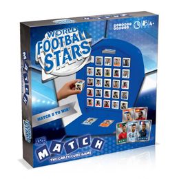 Winning Moves Match Weltfussball Stars, blaue Edition (Kinderspiel)