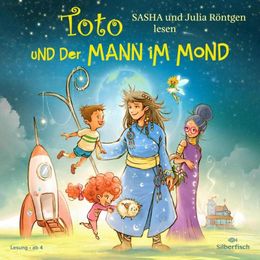 Silberfisch Toto und der Mann im Mond,1 Audio-CD - Sasha, Julia Röntgen (Hörbuch)