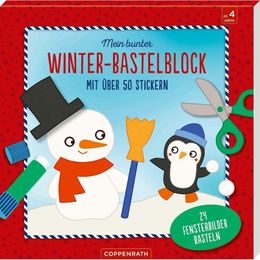 Mein bunter Winter-Bastelblock,