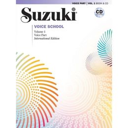 Alfred Music Publishing Suzuki Voice School, Volume 1 (International Edition) - Shinichi Suzuki, Kartoniert (TB)