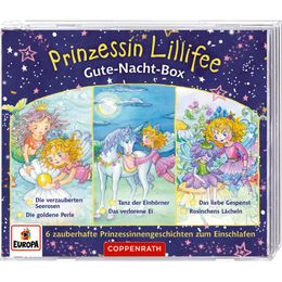 CD Hörspiel: Prinzessin Lillifee - Gute-Nacht-Box (3 CDs),Audio-CD - Monika Finsterbusch (Hörbuch)