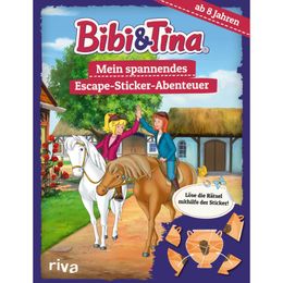 Riva Bibi & Tina - Mein spannendes Escape-Sticker-Abenteuer, Kartoniert (TB)