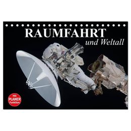 Raumfahrt und Weltall (Tischkalender 2024 DIN A5 quer), Calvendo Monatskalender