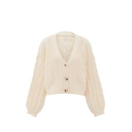 Aleva Knit Cardigan female Beige size M/L