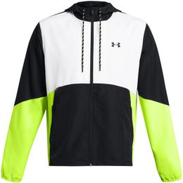 Under Armour Legacy Windbreaker Herren in black-high-vis yellow-black