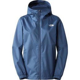 The North Face Quest Regenjacke Damen in shady blue-tnf white