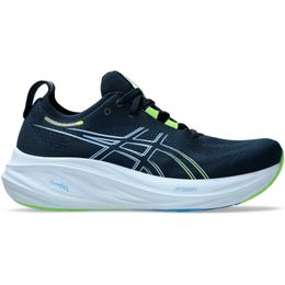 asics GEL-NIMBUS 26 Laufschuhe Herren in french blue-electric lime