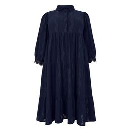 Yoek Kleid Damen Gr&ouml;&szlig;e 50/52 navy Winterkleid