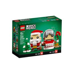 Lego® Konstruktionsspielsteine Lego® Brickheadz 40274 Herr und Frau Weihnachtsmann