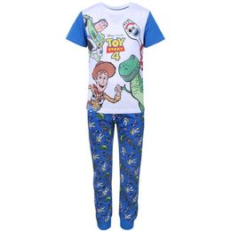 Sarcia.eu Schlafanzug Blau-weißes Pyjama/Schlafanzug für Jungen Toy Story DISNEY 5-6 Jahre