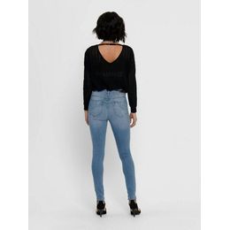 Only High-waist-Jeans Paola (1-tlg) Plain/ohne Details