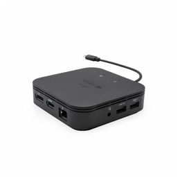 i-tec Laptop-Dockingstation Thunderbolt 3 Travel Dock Dual 4K Display mit Power Delivery 60W