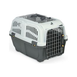 Nobby Hunde-Transportbox Transportbox Skudo Open grau für Hunde