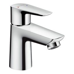 Hansgrohe Waschtischarmatur Talis E 80 Einhebel-Waschtischmischer mit Push-Open Ablaufgarnitur