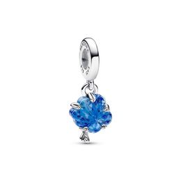Pandora Charm-Einhänger 792614C01 Charm-Anhänger Blauer Murano-Glas Stammbaum Silber Limited