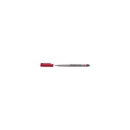 Faber-Castell Textilmarker CD/DVD Marker MULTIMARK 1526 Strichstärke: 1 mm Schreibfarbe: rot