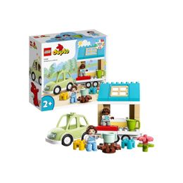 Lego® Konstruktionsspielsteine DUPLO Zuhause auf Rädern