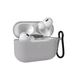 EAZY CASE Kopfhörer-Schutzhülle Silikon Hülle kompatibel mit Apple AirPods Pro 2
