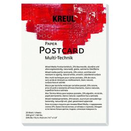 Kreul Leinwand Kreul Paper Postcard 20 Blatt 300 g/m²