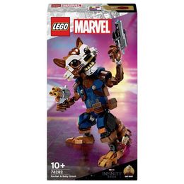 Lego® Konstruktionsspielsteine MARVEL SUPER HEROES Rocket & Baby Groot