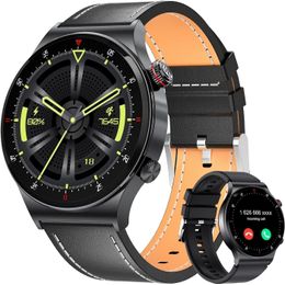 Lige Bluetooth Anrufe AMOLED Always-on Display Männer's Smartwatch (1