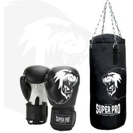 Super Pro Boxsack, schwarz