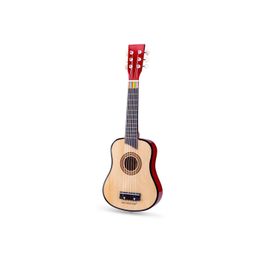 New Classic Toys® Kindergitarre Gitarre Deluxe NATUR Kindergitarre