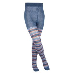 Falke Strickstrumpfhose Mixed Stripe mit Baumwolle