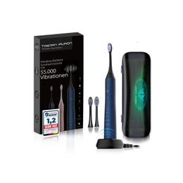 Tristan Auron Schallzahnbürste Business Class + UV Case + 2x Köpfe I 55.000 Vibrationen 60 Tage Akku