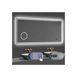duschspa Badspiegel LED Beleuchtung Kalt/Neutral/Warmweiß Dimmbar Beschlagfrei