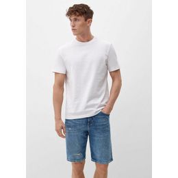 s.Oliver Jeansshorts Jeans-Shorts / Relaxed Fit / Mid Rise Waschung