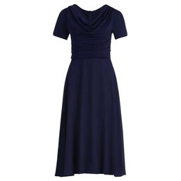 Vera Mont A-Linien-Kleid, blau