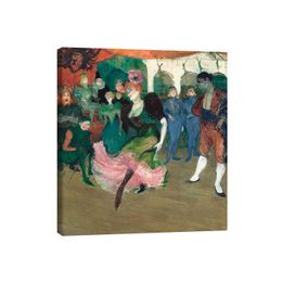 Posterlounge Leinwandbild Henri de Toulouse-Lautrec