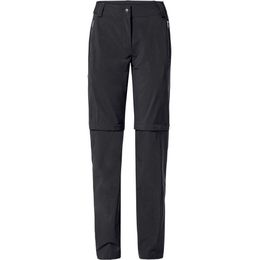 Vaude Outdoorhose Wo Farley Stretch ZO T-Zip Pants II BLACK