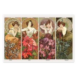 Posterlounge Poster Alfons Mucha