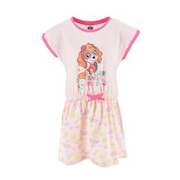 PAW PATROL Sommerkleid PAW PATROL Skye Kinder Mädchen kurzarm Kleid Gr. 98 bis 116