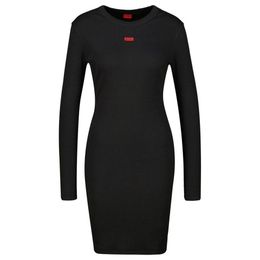 Hugo Jerseykleid Damen Kleid NEMALIA aus Stretch-Jersey Slim Fit (1-tlg)