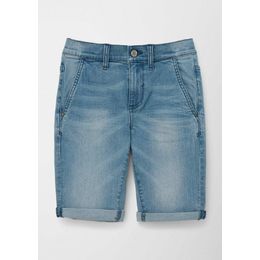 s.Oliver Jeansshorts Jeans-Bermuda Skinny Seattle / Slim Fit / Mid Rise / Skinny Leg Waschung