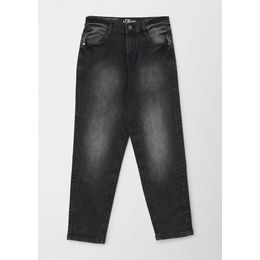 s.Oliver 5-Pocket-Jeans Jeans / Relaxed Fit / Mid Rise / Tapered Leg Waschung