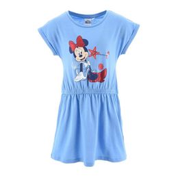 Disney Sommerkleid Disney Minnie Maus Kinder Mädchen kurzarm Kleid Gr. 98 bis 128