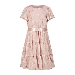 happy girls Chiffonkleid Chiffonkleid 534128 rosegold navy elastische Taille