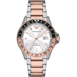 Emporio Armani Analog Watch male Silver size One Size