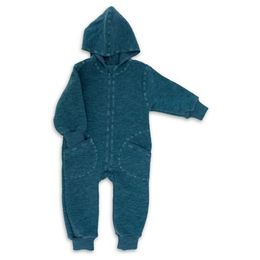 Engel - Baby-Overall mit Kapuze und Reißverschluss - Overall Gr 74/80 blau