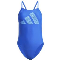 Adidas - Women's 3 Bars PR Suit - Badeanzug Gr 36 blau