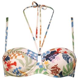 watercult - Women's Seaside Tales Bikini Top 7132 - Bikini-Top Gr 36 - D weiß