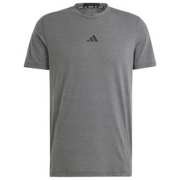 Adidas - Dessigned 4 Training Tee - Funktionsshirt Gr S grau