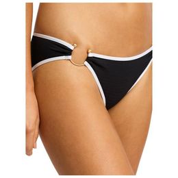Seafolly - Women's Beach Bound Ring Side Hipster Pant - Bikini-Bottom Gr 34 schwarz