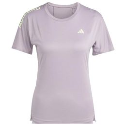 Adidas - Women's Adizero Tee - Laufshirt Gr S lila