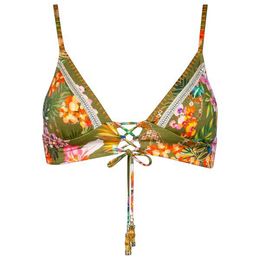watercult - Women's Sunset Florals Bikini Top 7033 - Bikini-Top Gr 36 - B weiß